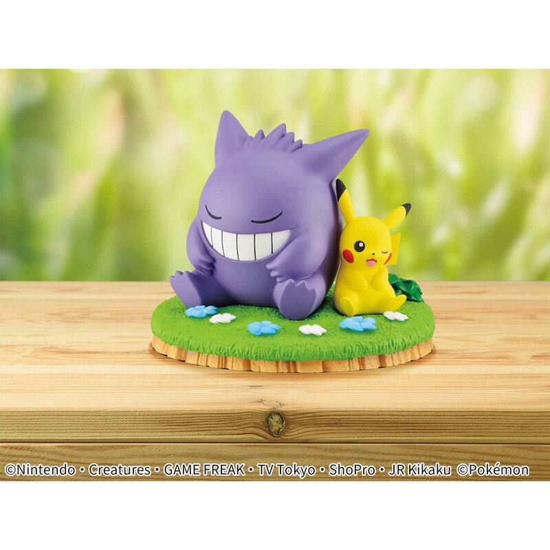 Pokemon Relax Time Figure - Pikachu & Gengar