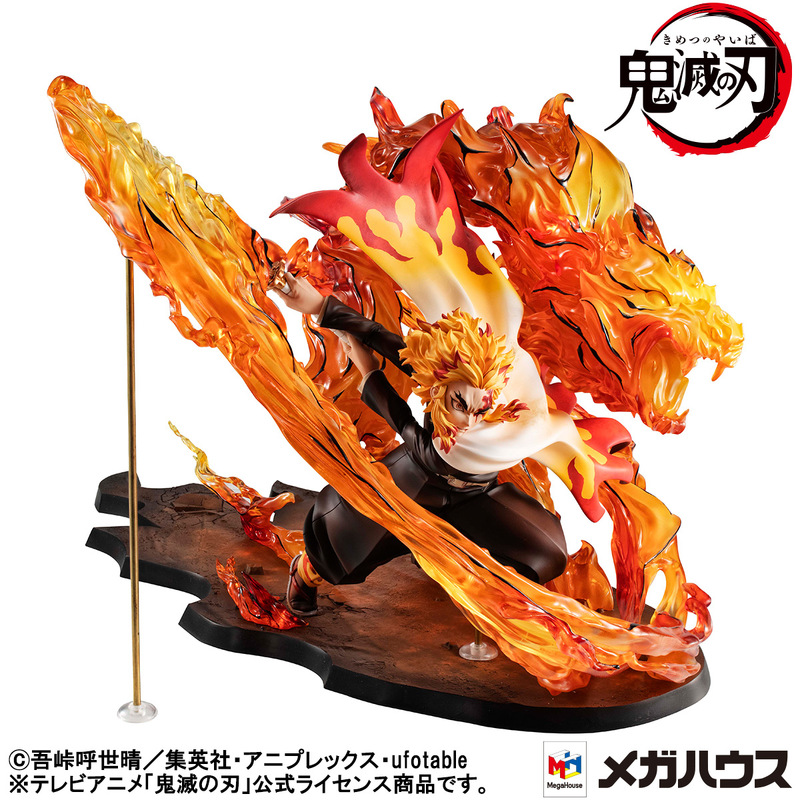 Precious G.E.M.Series Demon slayer Kyojuro Rengoku Flame Breathing ...