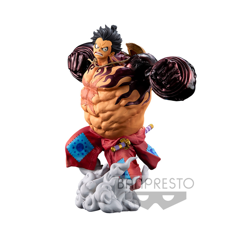 One Piece BWFC 3 Super Master Stars Piece The Monkey.D.Luffy Gear4 [THE ...