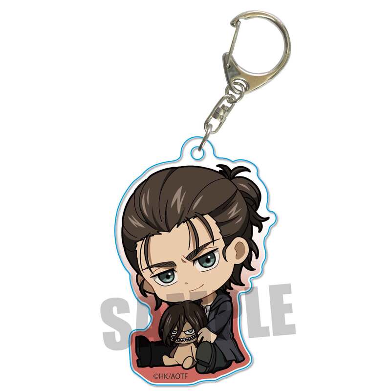 GyuGyutto Acrylic Key Chain Eren Yeager