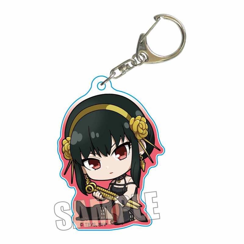 GyuGyutto Acrylic Key Chain Yor Forger (Sleeping Beauty)