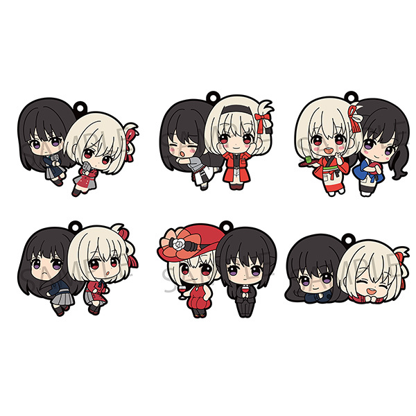 Rubber Mascot Buddycolle Lycoris Recoil [BLIND BOX]