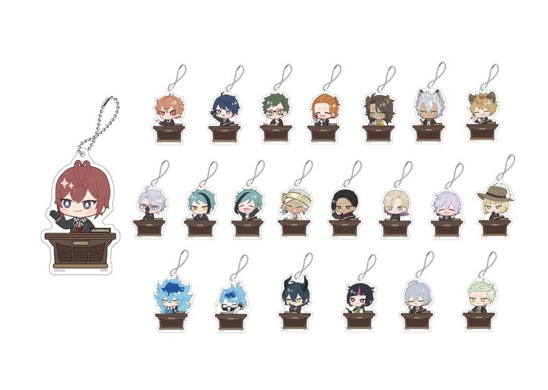 Disney Twisted Wonderland Acrylic Charm Magic History Ver. [BLIND BOX]